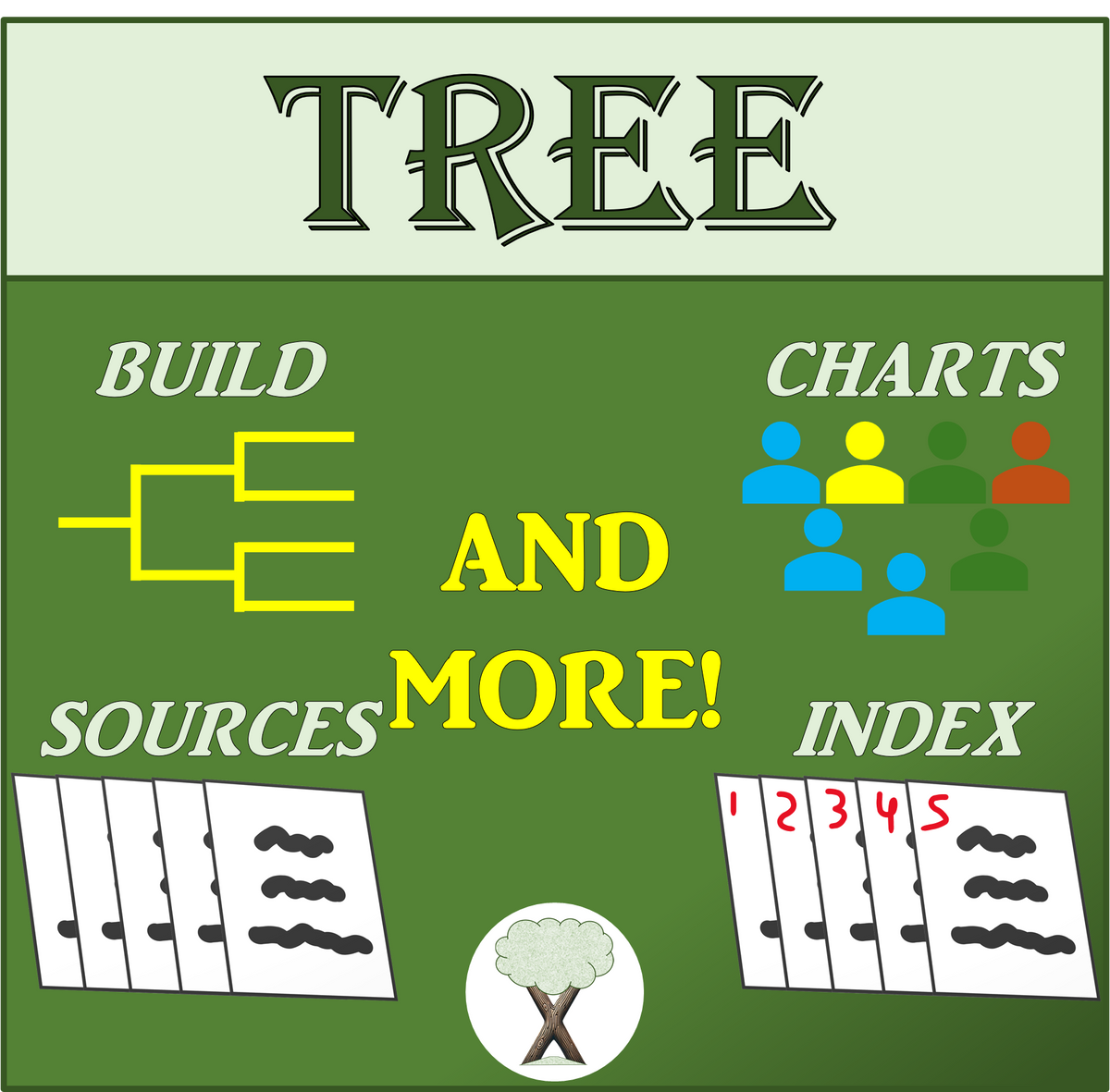Family TreeXcel - TREE Workbook (Windows)